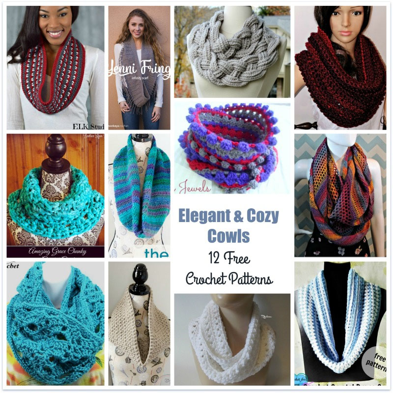Free Crochet Pattern For Cowl Neck Scarf Free Thunder Bolt Cowl Cozy